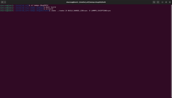 LAMMPS 软件的安装与运行 - 知乎