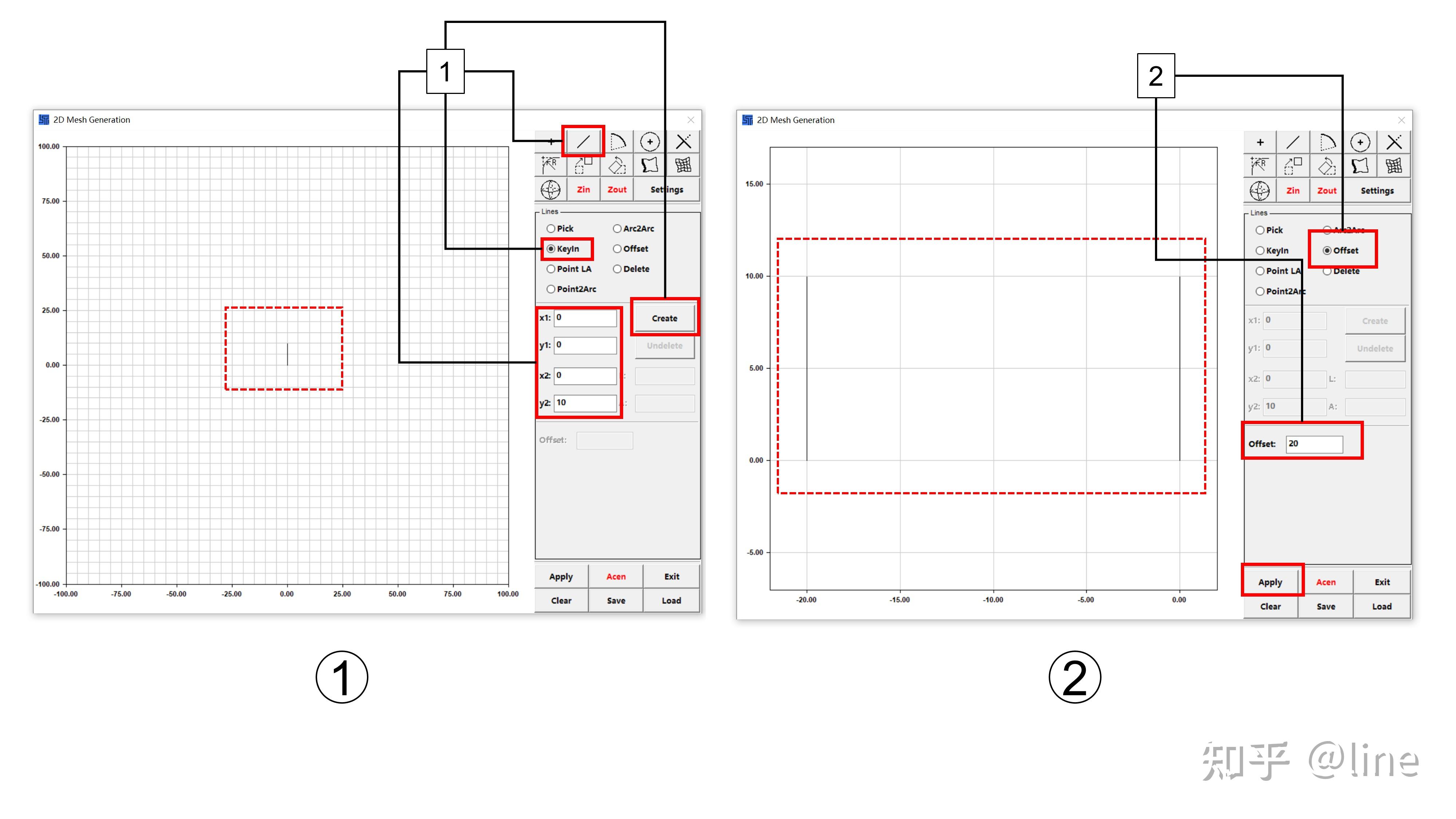 LS-DYNA网格划分（五）：LS-PrePost，2D Mesh功能介绍—以“带孔平板”为例 - 知乎