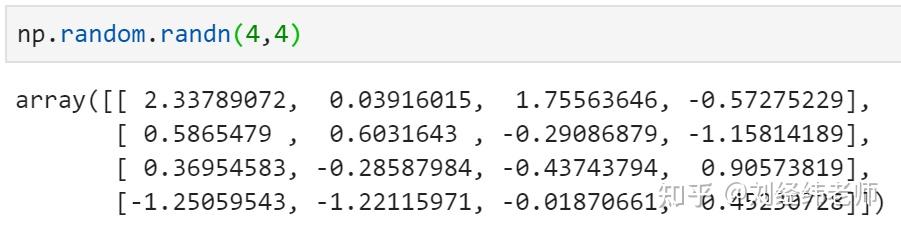 python之numpy中rand与randn的区别 - 知乎