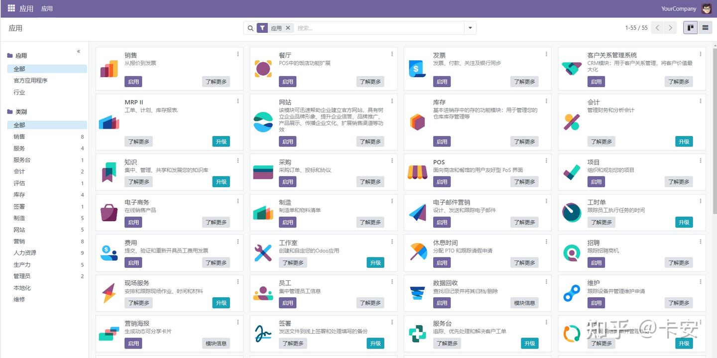 开源ERP——Odoo18之旅 - 知乎