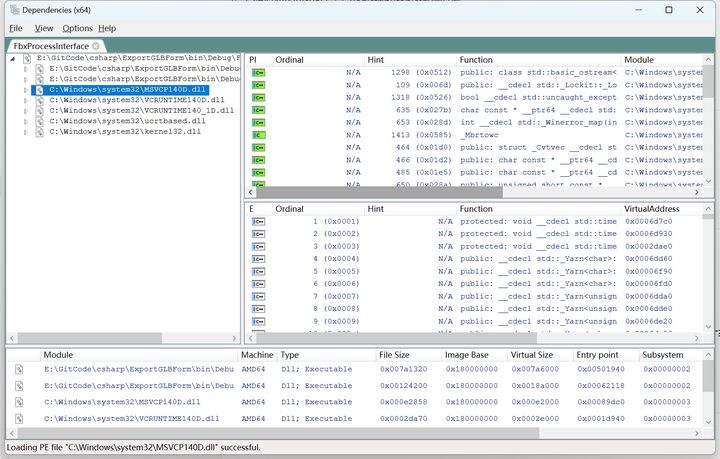 检查exe或dll的依赖文件(解决开发的应用在自己电脑上能运行在别人电脑上无法运行的问题) - 知乎