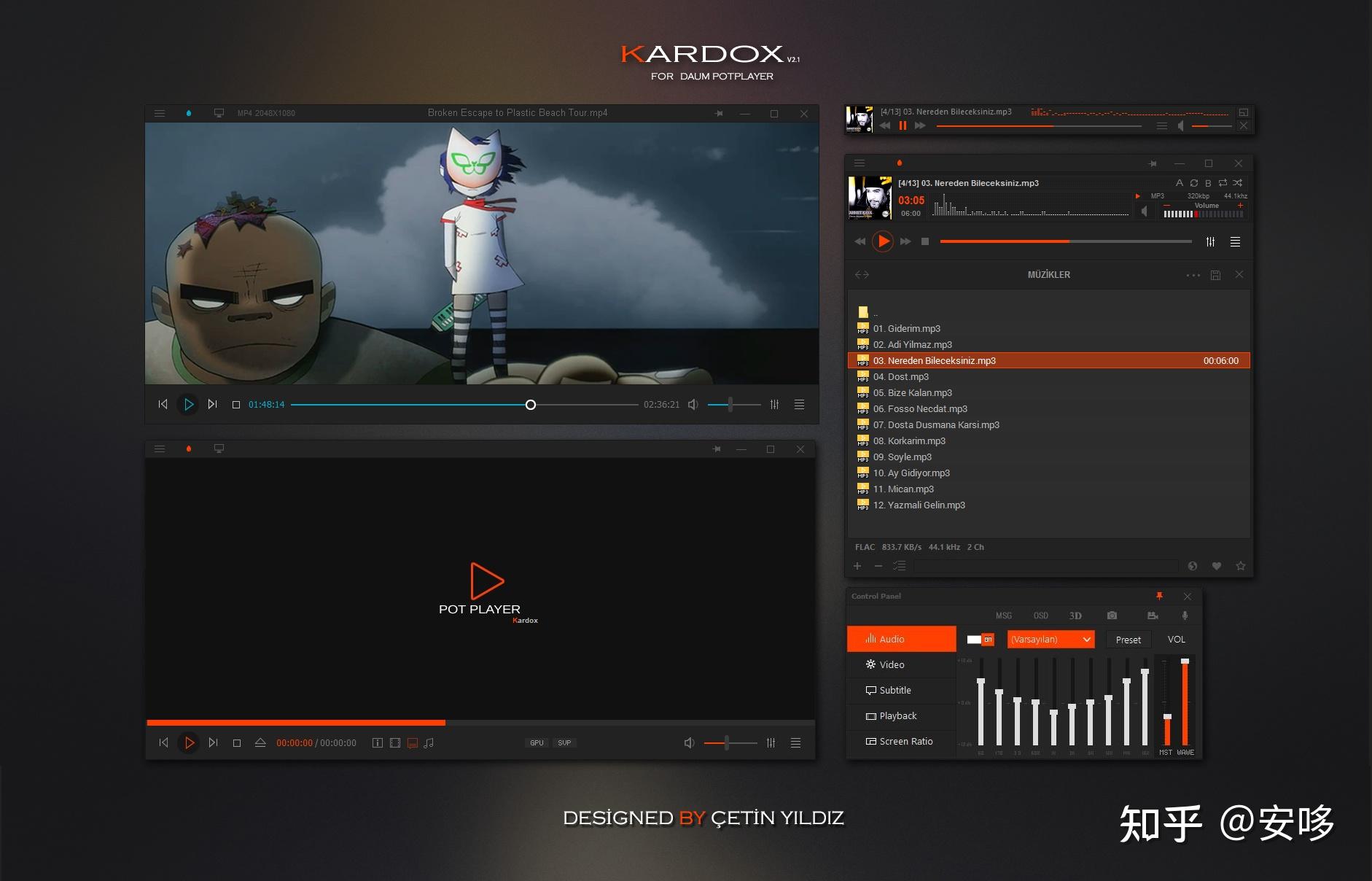 PotPlayer有哪些好看的皮肤？ - 知乎