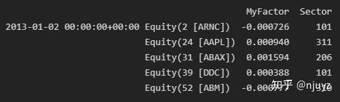 【Alphalens中文手册】发布在Quantopian上的教程（一） - 知乎