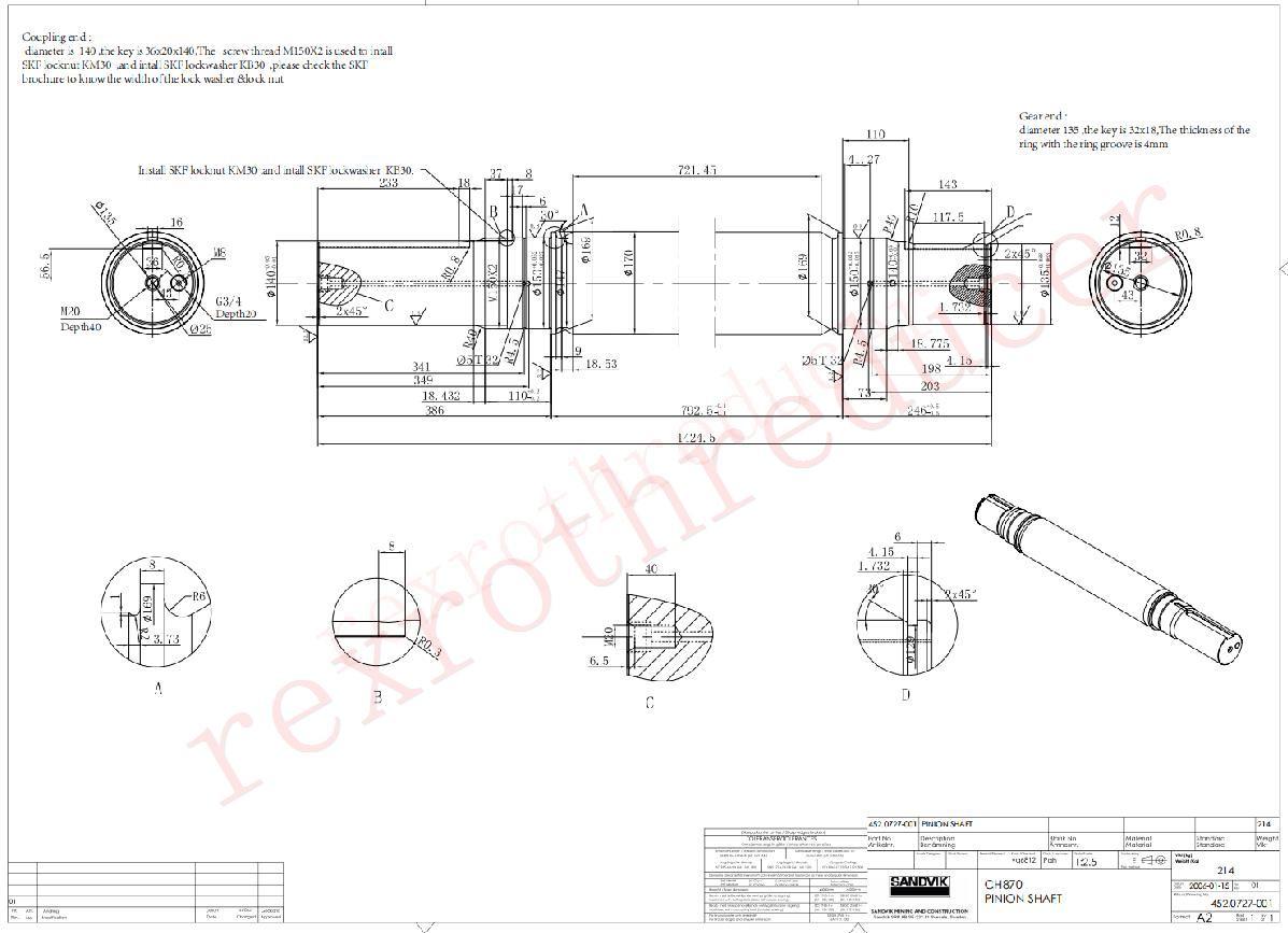 SANDVIK山特维克CH870/CH890圆锥破碎机图纸 - 知乎