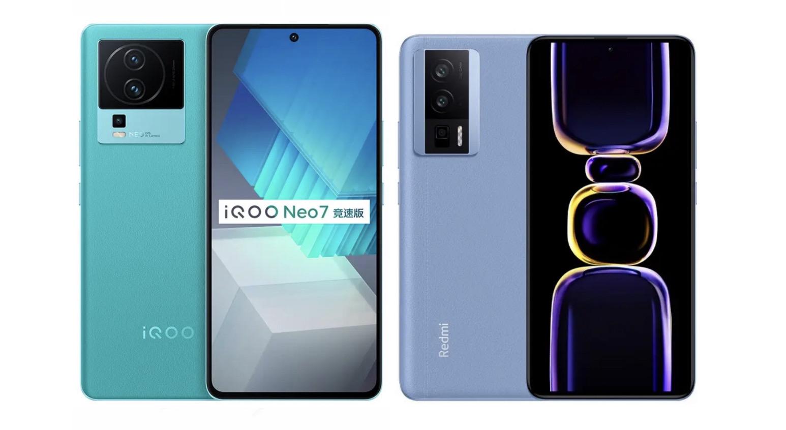 Redmi K60和iQOO Neo7竞速版有什么区别？怎么选？ - 知乎