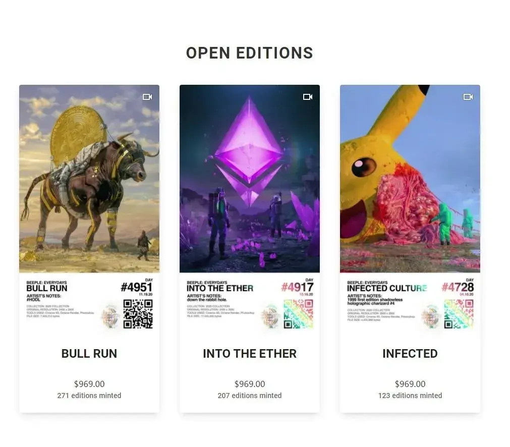 NFT专栏：数字设计界第一位亿万富翁：Beeple - 知乎