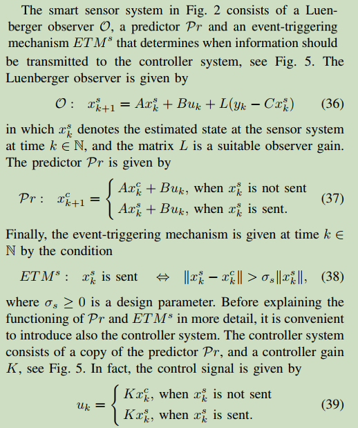 an introduction to event-triggered and self-triggered control - 知乎