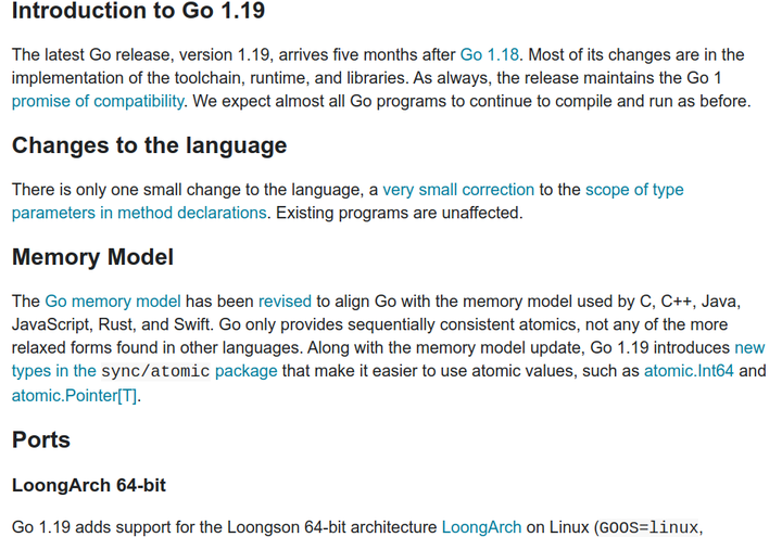 Go 1.19 开始原生支持 LoongArch 架构 - 知乎