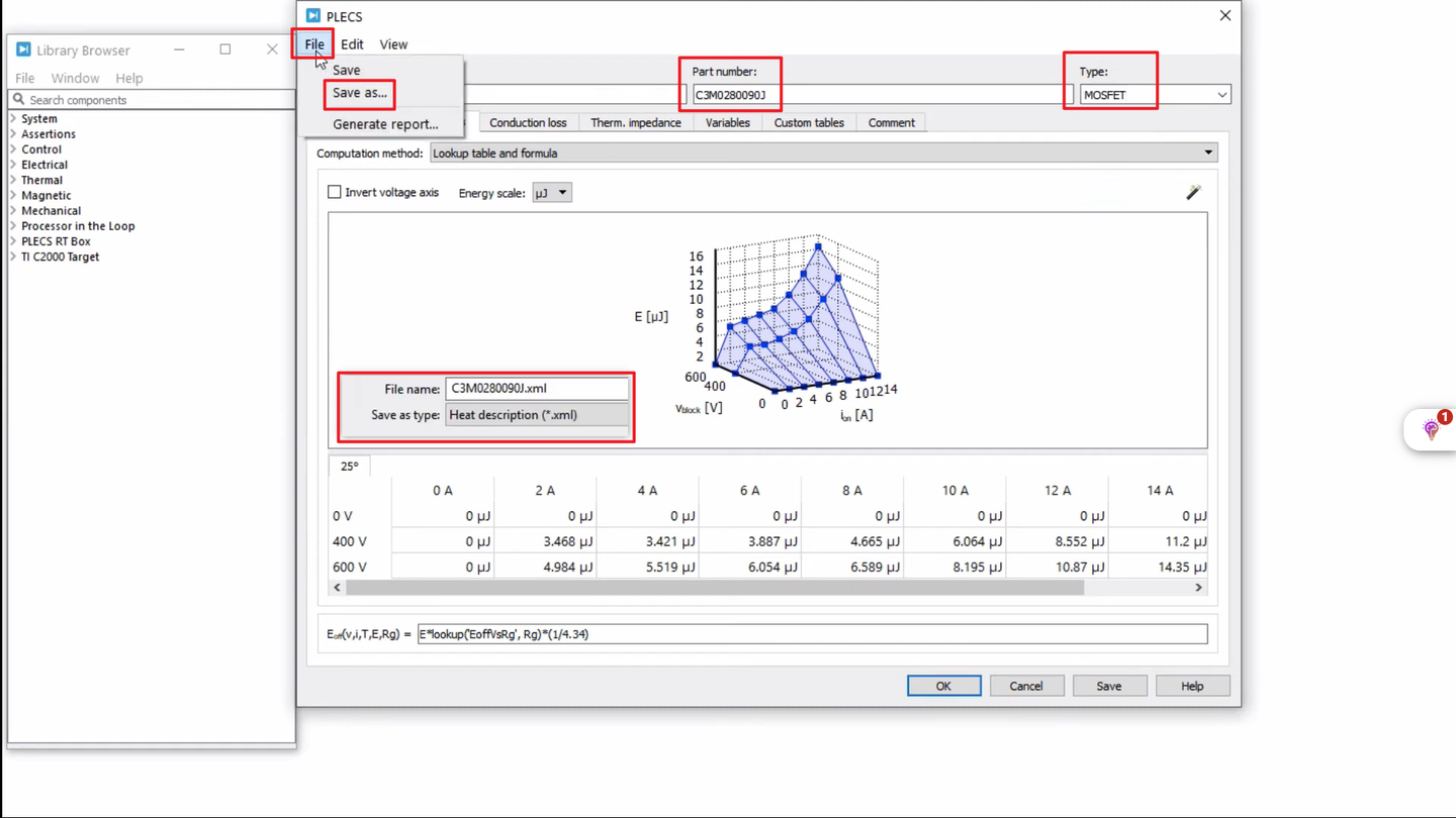 Plecs损耗仿真教程: Thermal description模型导入 - 知乎