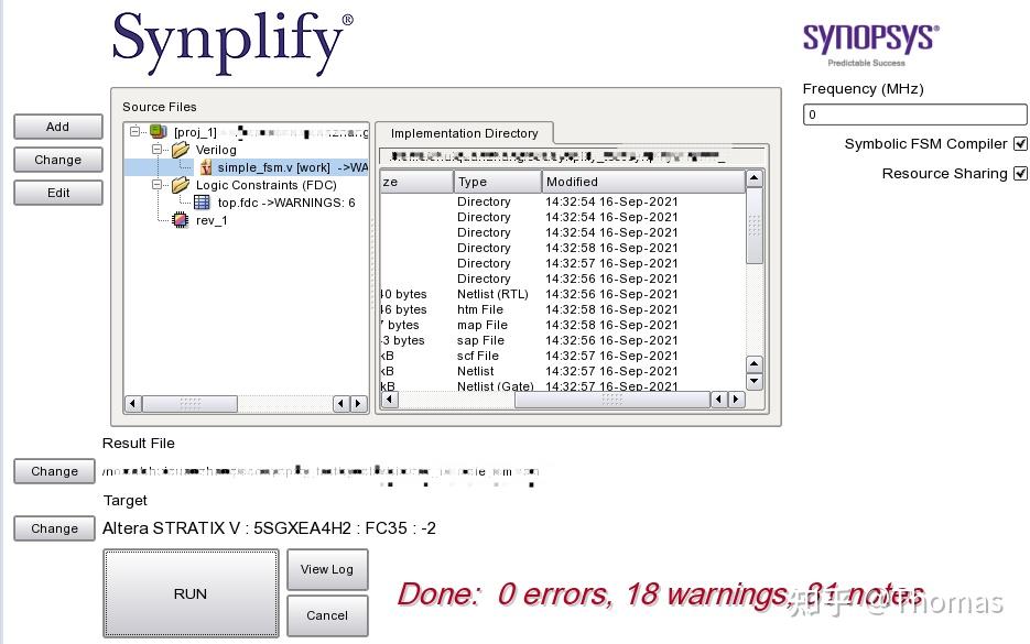 synplify | 基础操作 - 知乎