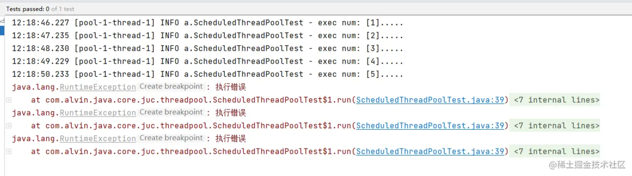 ScheduledThreadPoolExecutor踩过最痛的坑 - 知乎