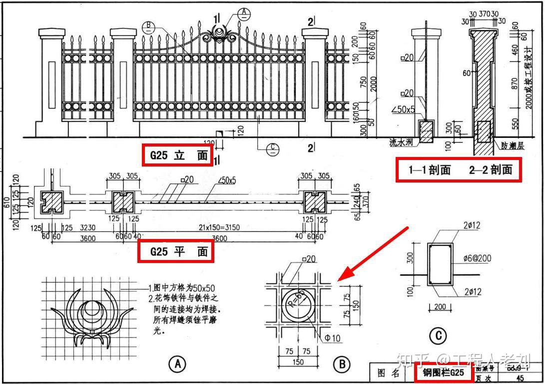 88J9-1图集：室外工程-围墙、围栏（第二版），电子版带走 - 知乎