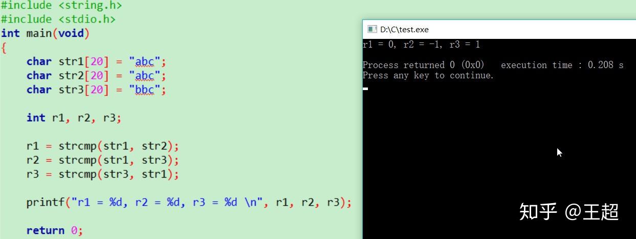 C标准库string.h中几个常用函数的使用详解 - 知乎