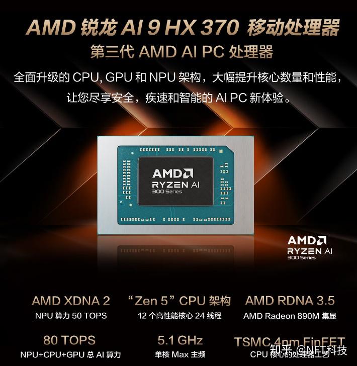 锐龙AI 9 HX370怎么样，相当于英特尔什么水平？