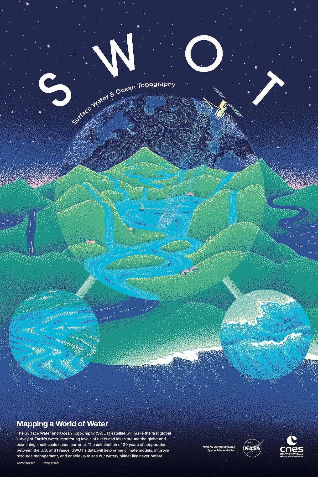 NASA 将发射 SWOT 卫星，绘制高清全球水体图，这对海洋探索具有哪些意义？ - 知乎