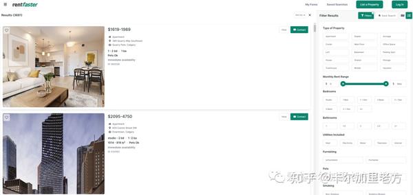 【重磅干货】加拿大（卡尔加里）租房全攻略 - 知乎