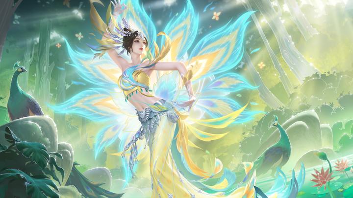 “两大美女”限定终于上线，T0级特效碾压至尊，一技能召唤孔雀！ - 知乎