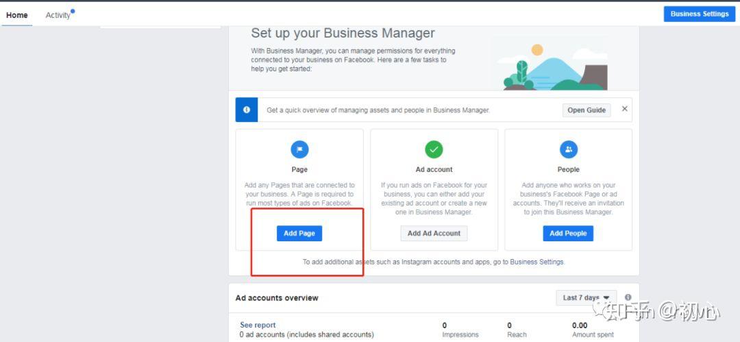 手把手教Facebook个人广告账户创建BM的步骤 - 知乎
