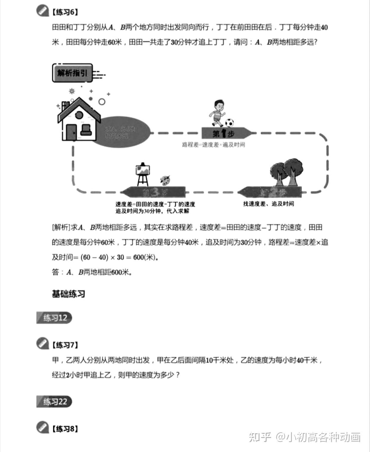 小学数学通用行程专项训练一学 霸宝典 学生版 知乎
