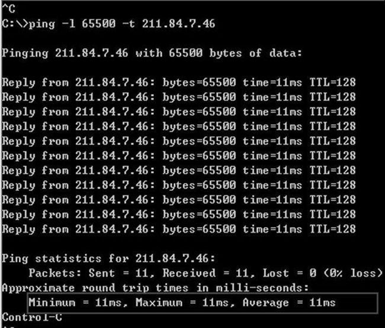 关于Ping命令的六种用法 - 知乎