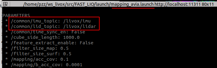 里程计 FAST_LIO & Rosbag Example （GitHub） - 知乎