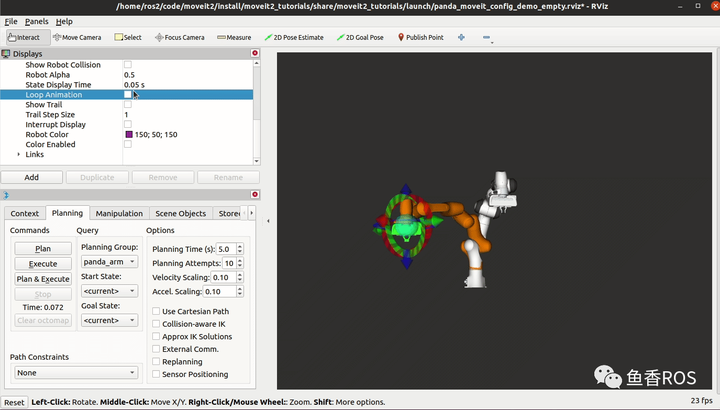 《动手学Moveit2-探索篇1》Ubuntu20安装ROS2和Moveit2-编译例程，运动规划 - 知乎