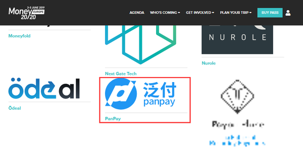 泛付PanPay入选 Money20/20初创企业学院（2019） - 知乎