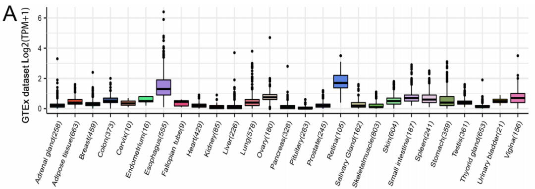 关于 TCGA 和 GTEx 联合分析单基因的泛癌表达是怎样的？ - 知乎