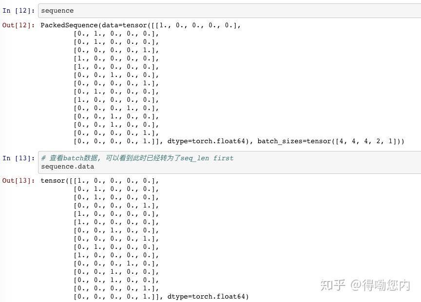 Pytorch之PackedSequence - 知乎