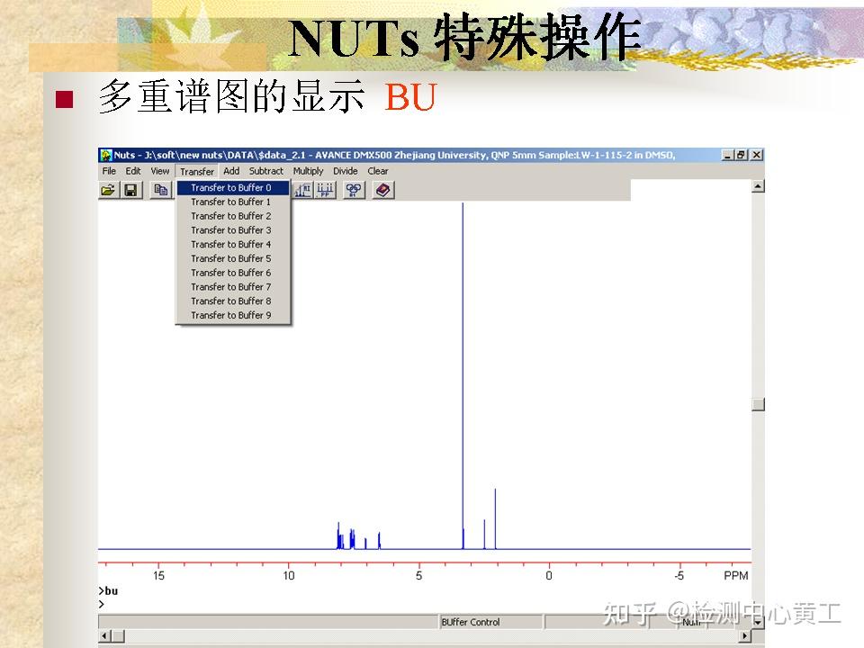 NUTs处理NMR谱图技巧（附PPT!） - 知乎