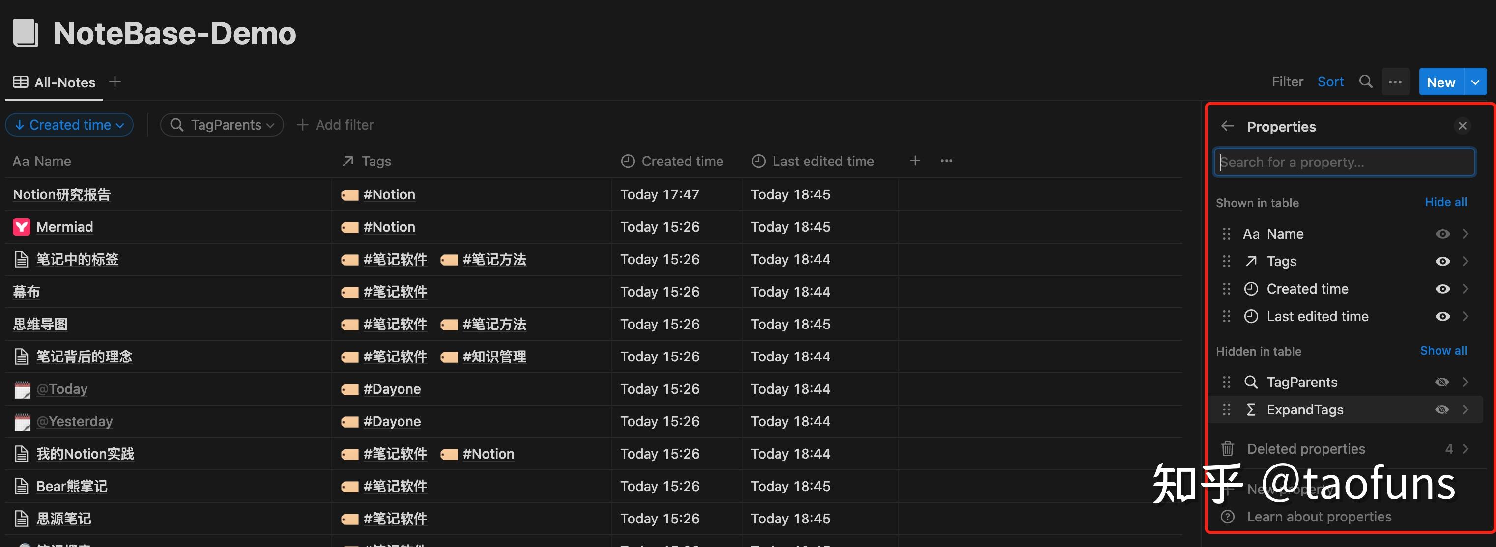 如何在Notion建立多级标签体系 - 知乎
