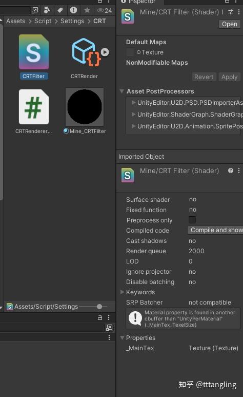 【Unity】【URP】以小丑牌CRT渲染为例的渲染管线学习 - 知乎