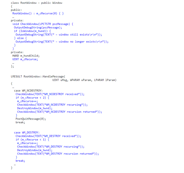 窗口销毁消息 WM_DESTROY 的正确处理方式 - 知乎