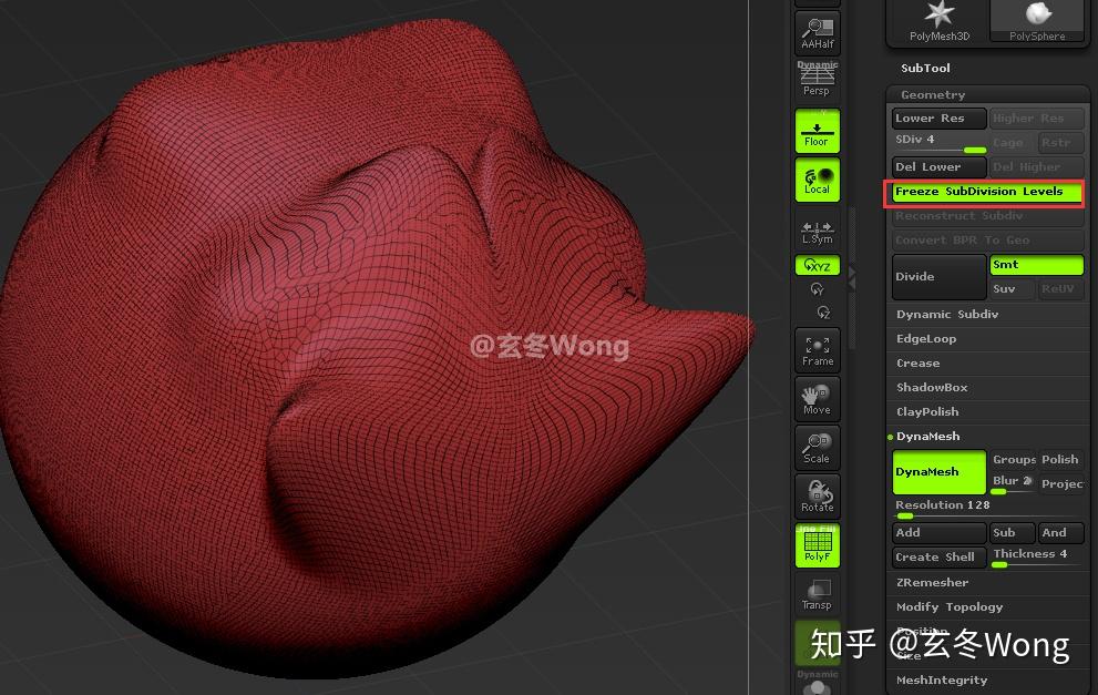 [ZBrush]DynaMesh常用技巧 - 知乎