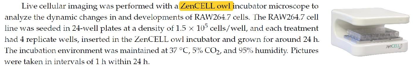 zenCELL owl活细胞动态成像助力细菌来源无机多磷酸盐的抗炎作用研究 - 知乎