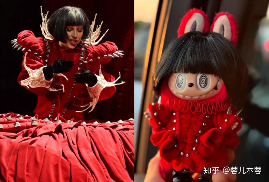 「Lady Gaga」也开始玩Labubu了，还是定制娃衣... - 知乎