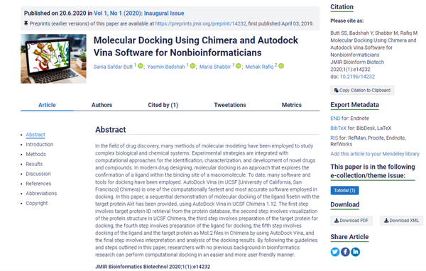 使用Chimera和Autodock Vina进行GUI下的分子对接 - 知乎