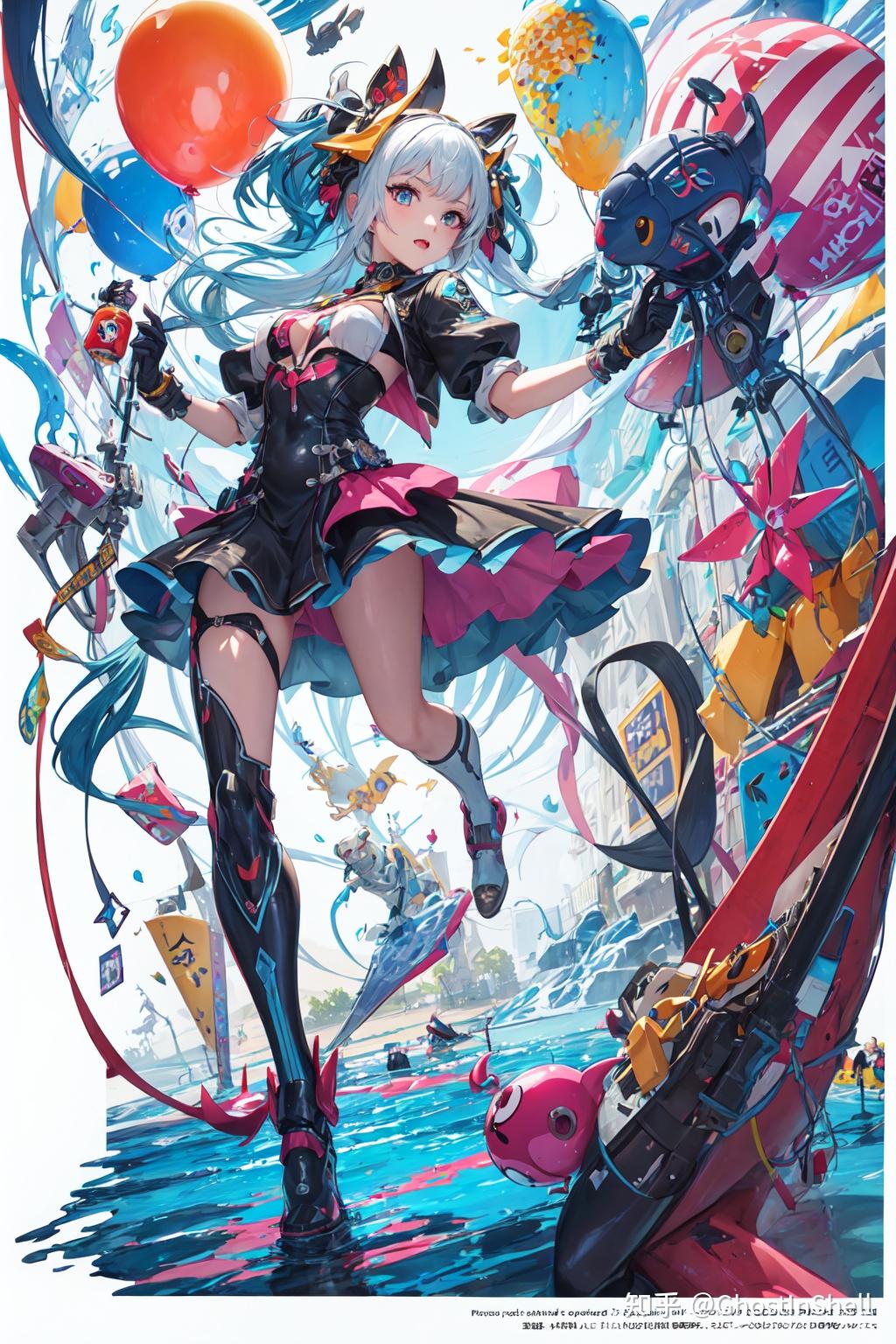 【AI绘图】Civitai周全模型榜第一！GhostMix V1.2模型图赏 Stable Diffusion - 知乎