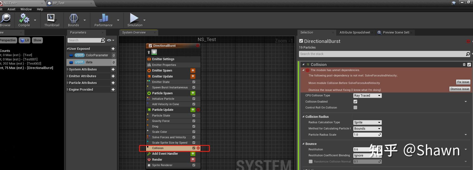 UE4 Niagara 粒子系统实现粒子碰撞事件并将粒子碰撞位置传递到蓝图 - 知乎