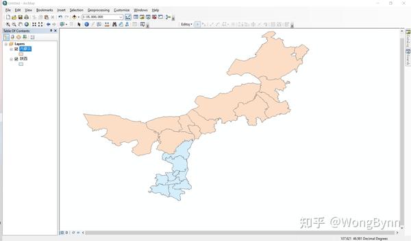 shp文件与GeoJSON文件互转 - 知乎