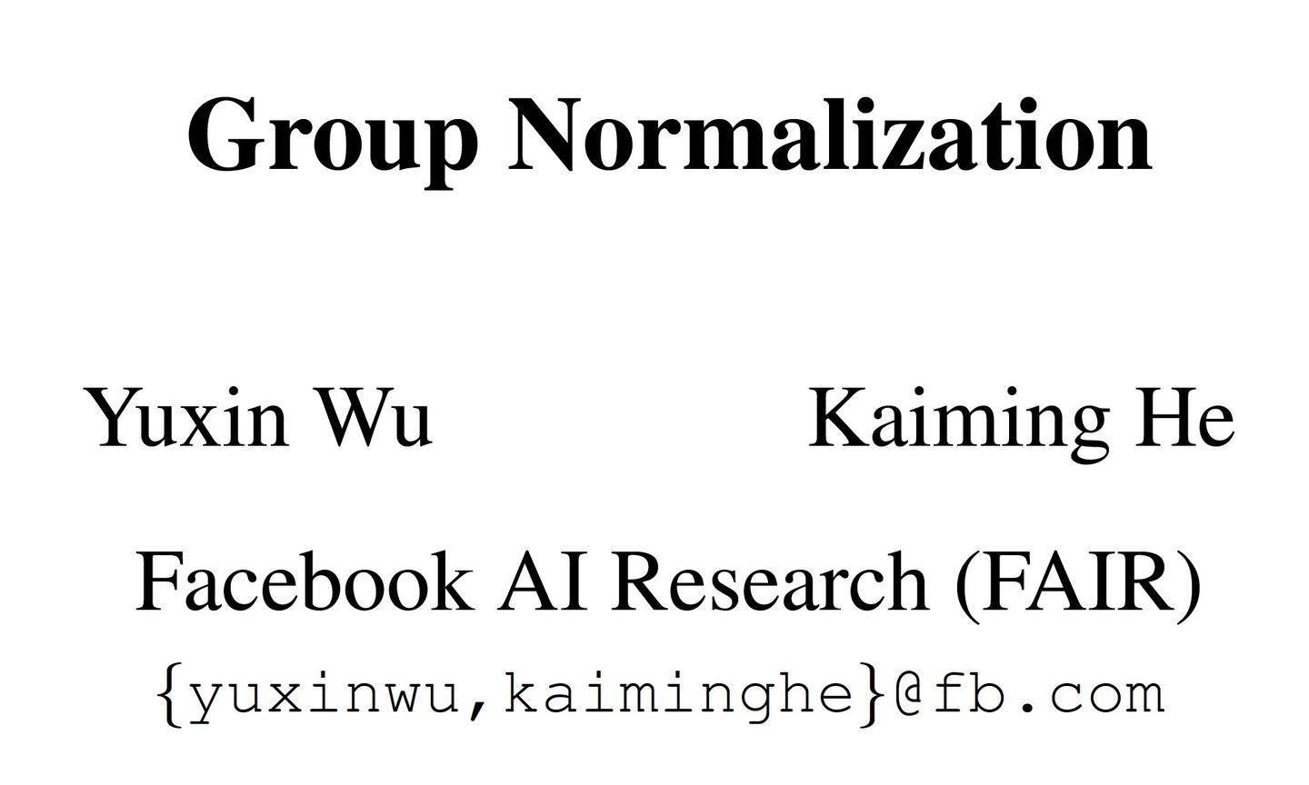 全面解读Group Normalization-（吴育昕-何恺明 ） - 知乎