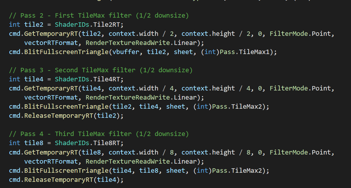 Motion Vector & Motion Blur in MPipeline - 知乎