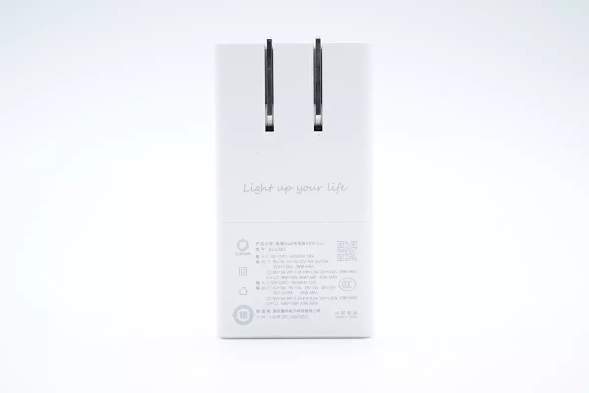拆解报告：CukTech酷科65W双USB-C超薄氮化镓充电器AC65B2 - 知乎