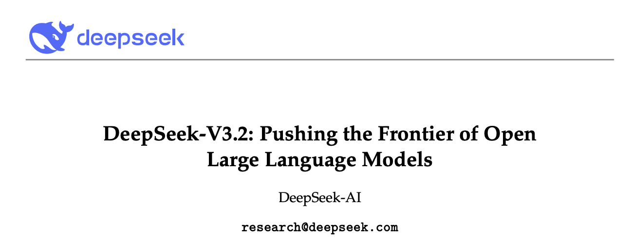 DeepSeek-V3.2 技术报告阅读笔记 - 知乎