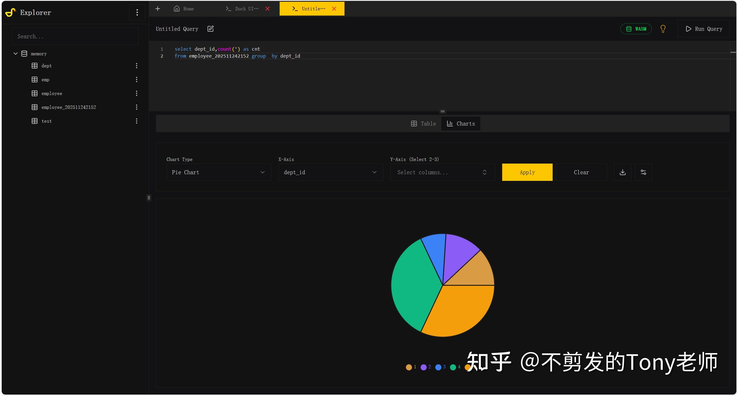 Duck-UI：一款基于浏览器的DuckDB开发工具 - 知乎