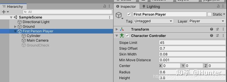 Unity | FPS character controller 第一人称视角的人物控制 - 知乎