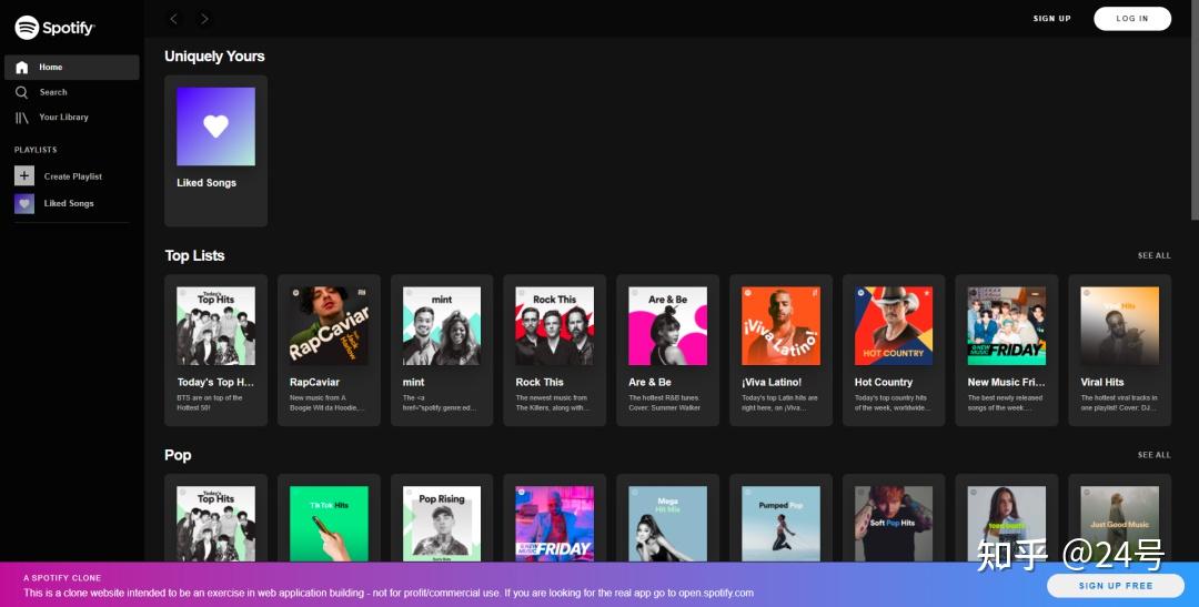 10 个 GitHub 上的前端高仿项目 - 知乎