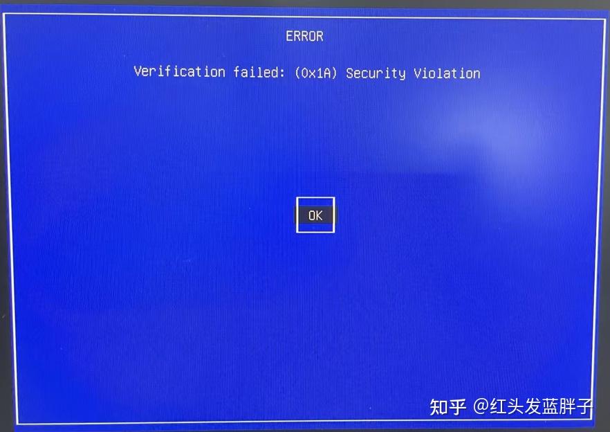 解决 Ventoy 启动报错“Verification failed: (0x1A) Security Violation”的实用指南 - 知乎