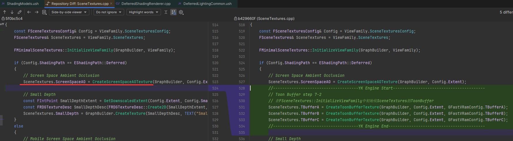 【UE5】引擎修改：添加自定义Pass并写入自定义Buffer - 知乎