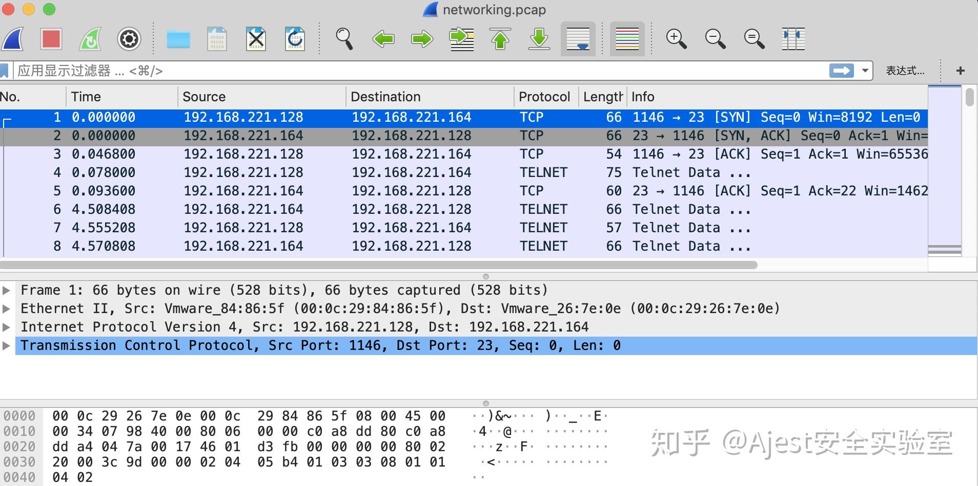 [CTF]BugKuCTF - MISC - telnet - 知乎